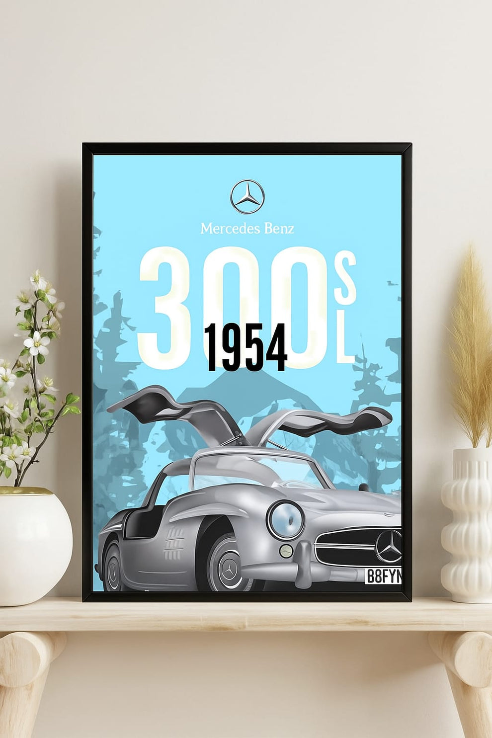 Mercedes 300SL - Classic drive – Grovy posters